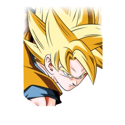 Fighting Power of the Eternal Rivalry Super Saiyan Goku: Super Saiyan ...