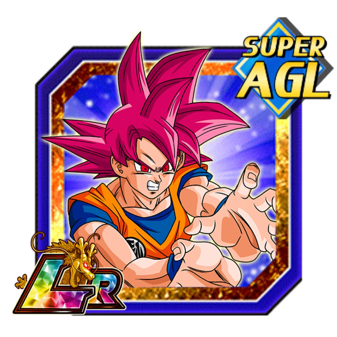 Divine Power Reborn in Heavenly Light Super Saiyan God Goku | Dokfan ...