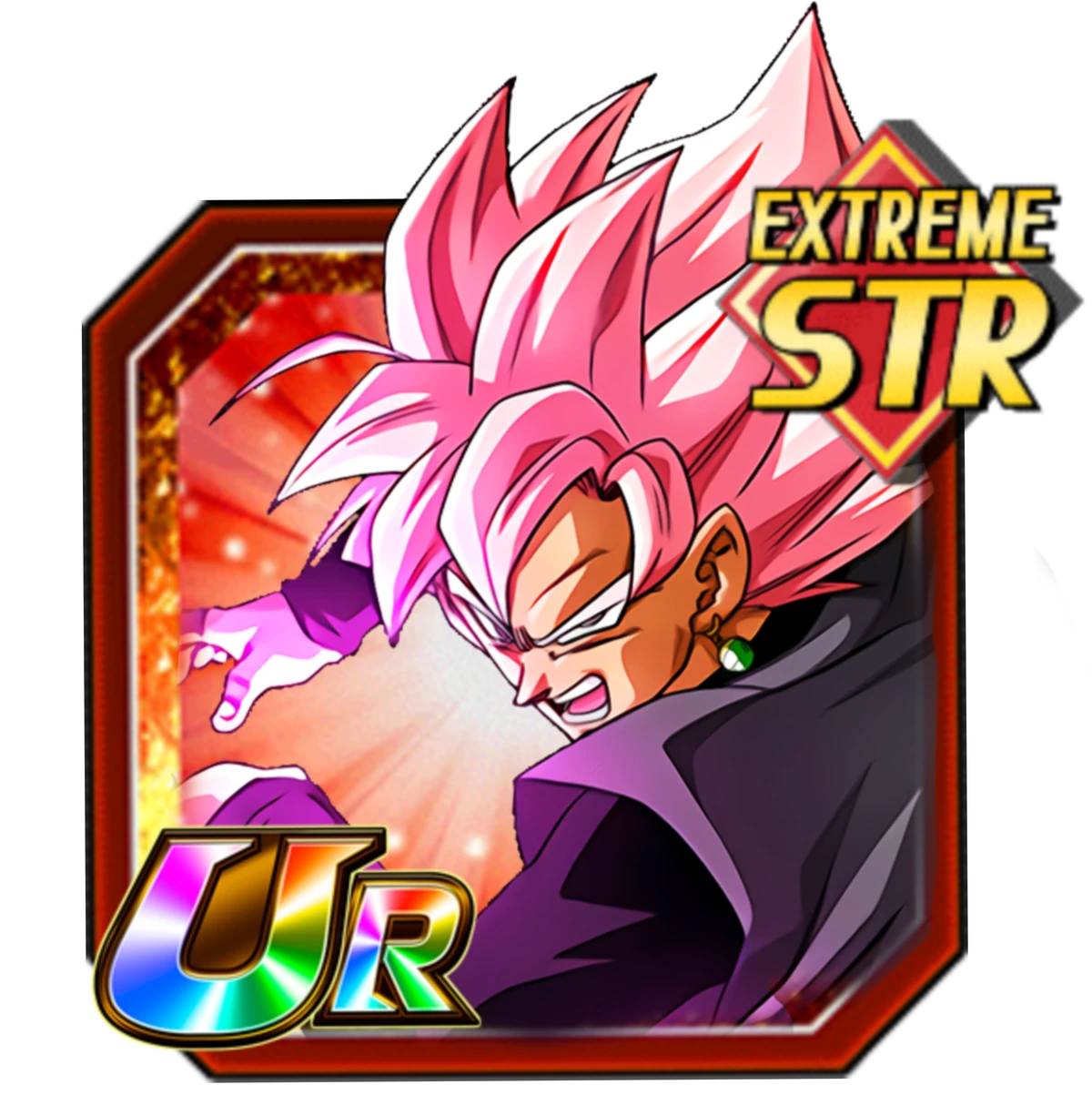 Ultimate Pink Flash Goku Black (Super Saiyan Rosé) | Dokfan Battle Wiki ...