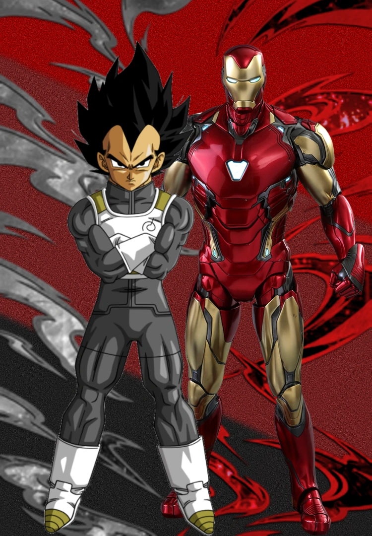 Vegeta Vs Iron Man
