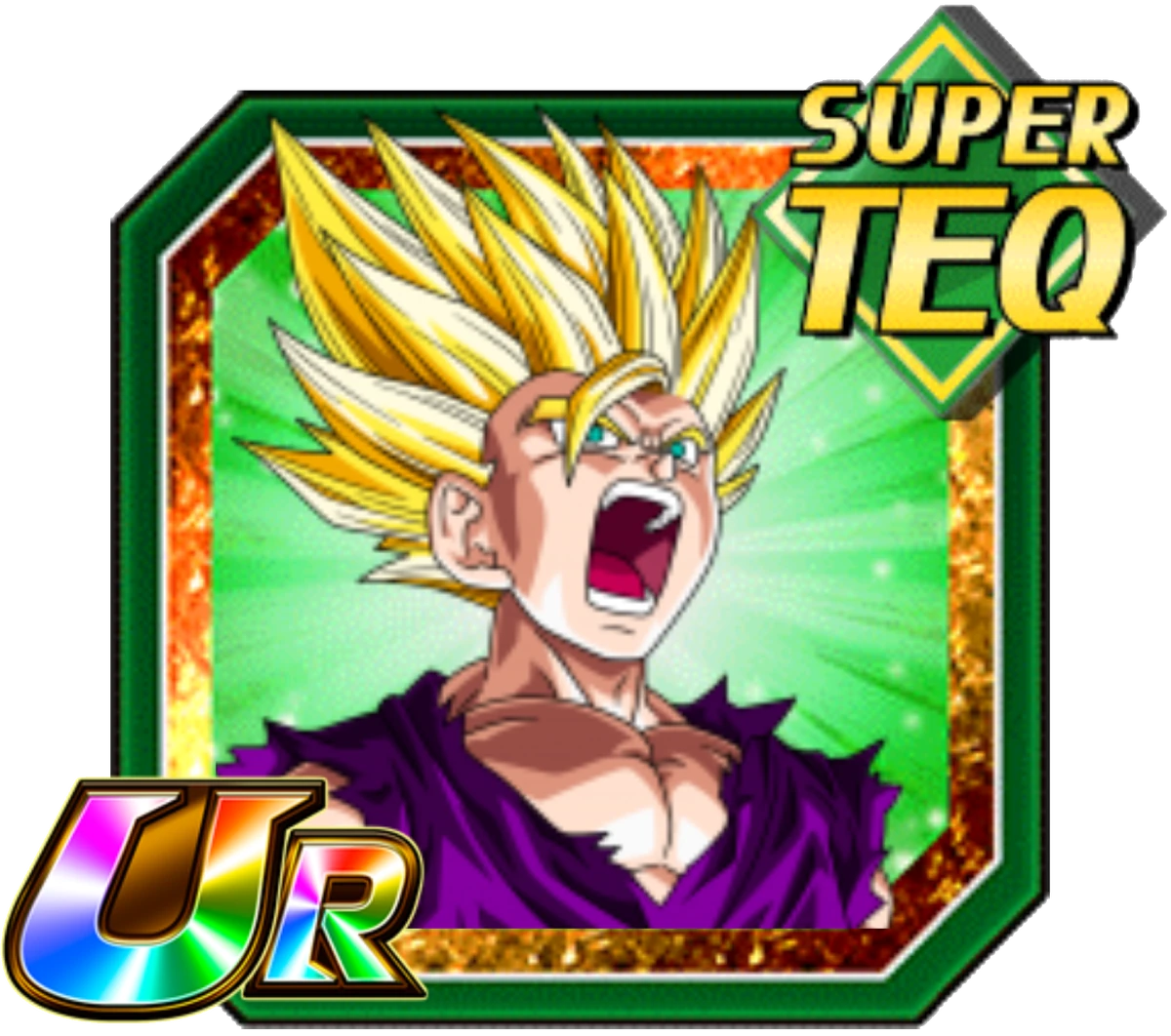 Unrelenting Rage Super Saiyan 2 Gohan (Youth) | Dokfan Battle Wiki | Fandom