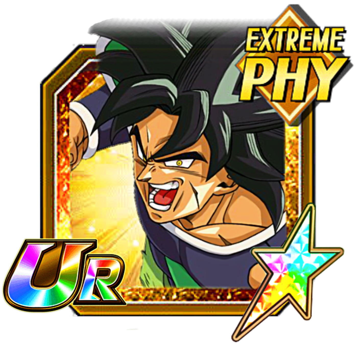 Pure Power Of A True Saiyan Broly Wrathful Dokfan Battle Wiki Fandom