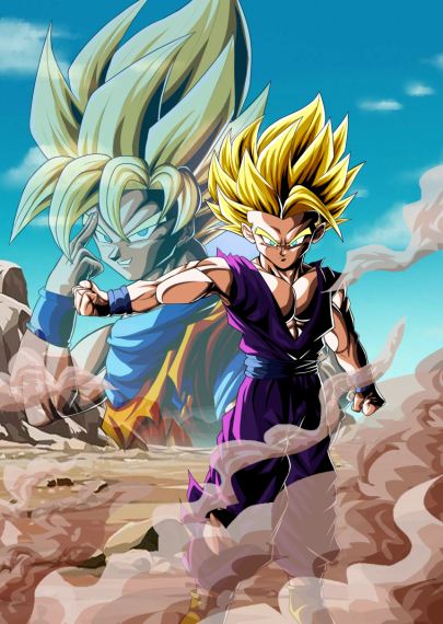 Crimson Spark Ignited Super Saiyan 2 Gohan Youth Dokfan Battle Wiki