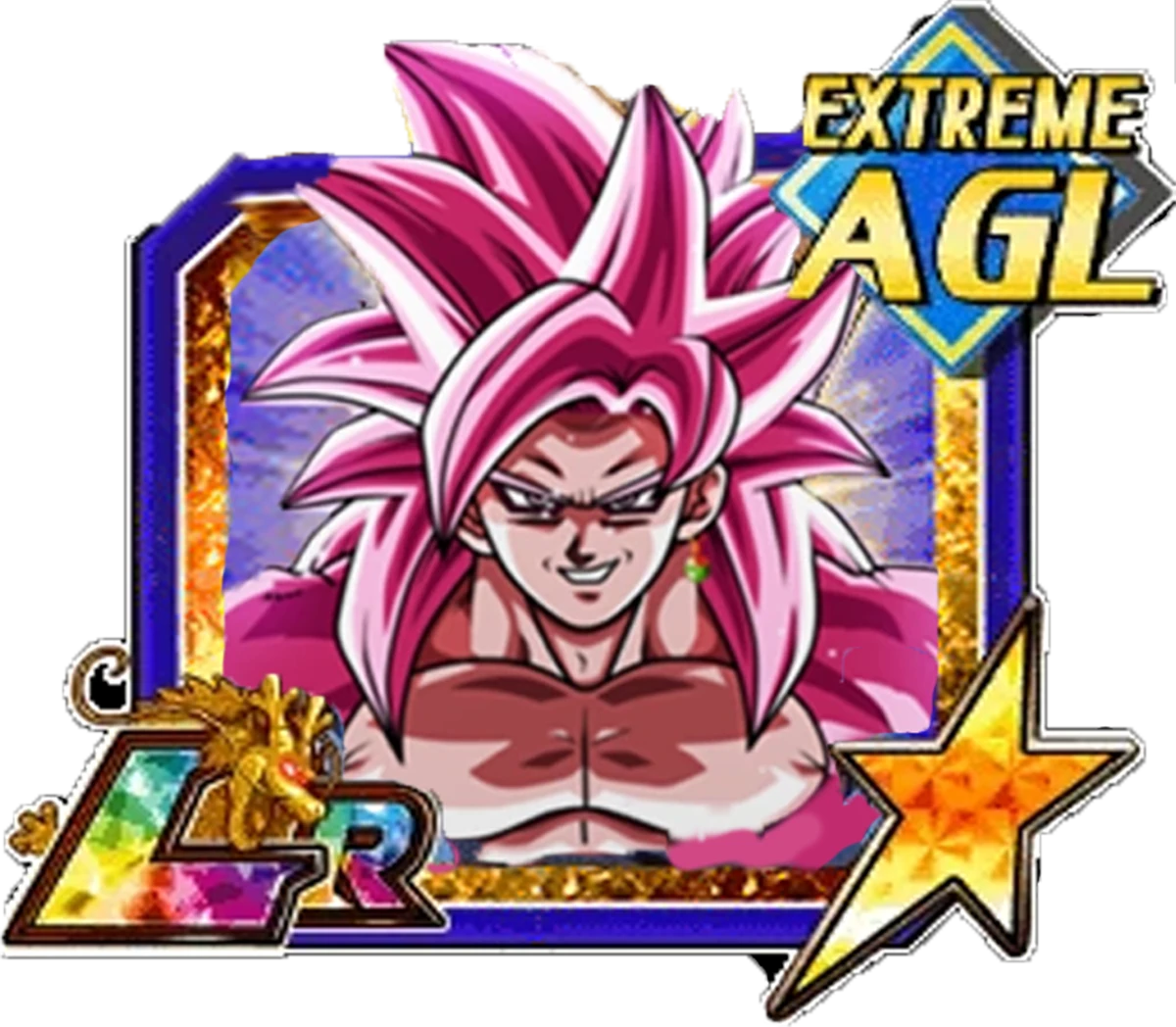 The Beauty in Destruction and Justice Super Saiyan 4 Rosé Goku Black ...