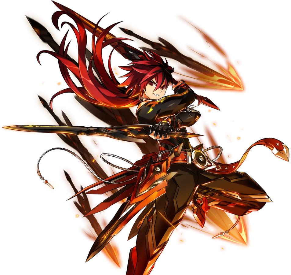 The Swordsman with Endless Potential Elsword (Immortal) | Dokfan Battle ...