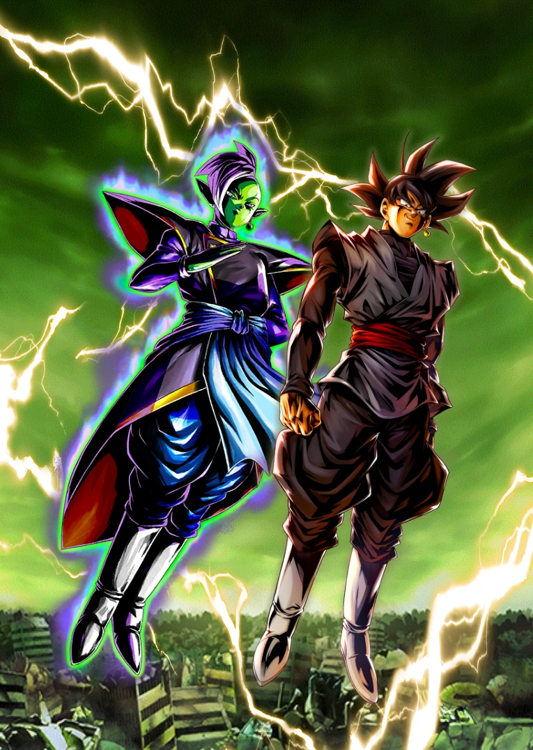 The Zero Mortal Plan Rose Goku Black and Zamasu | Dokfan Battle Wiki ...