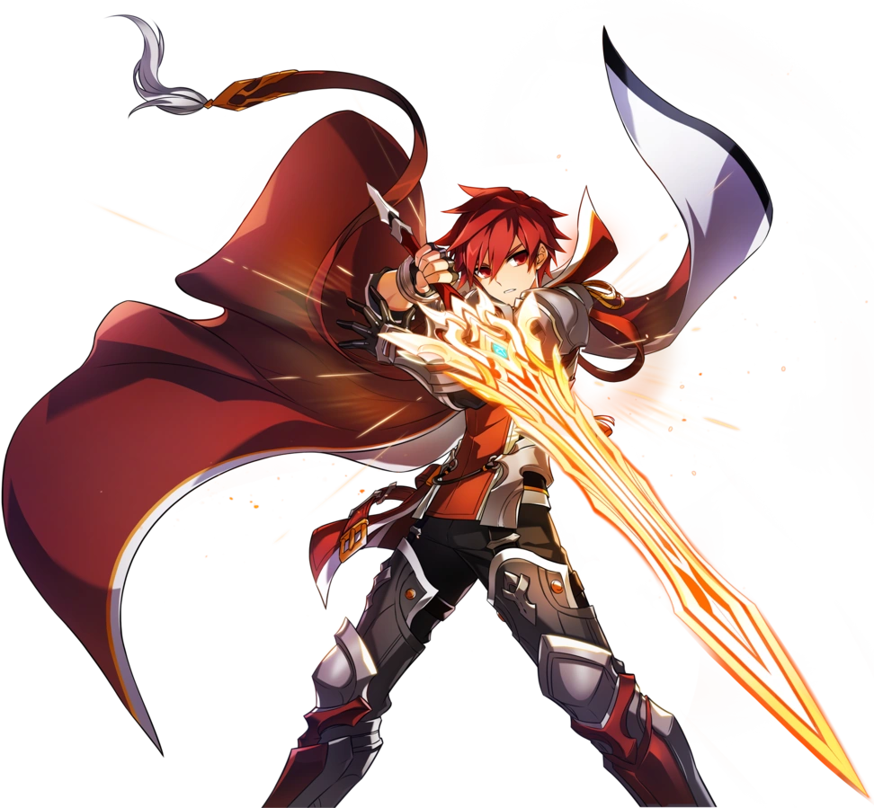The Knight of Elrios, forger of new paths Elsword (Knight Emperor ...