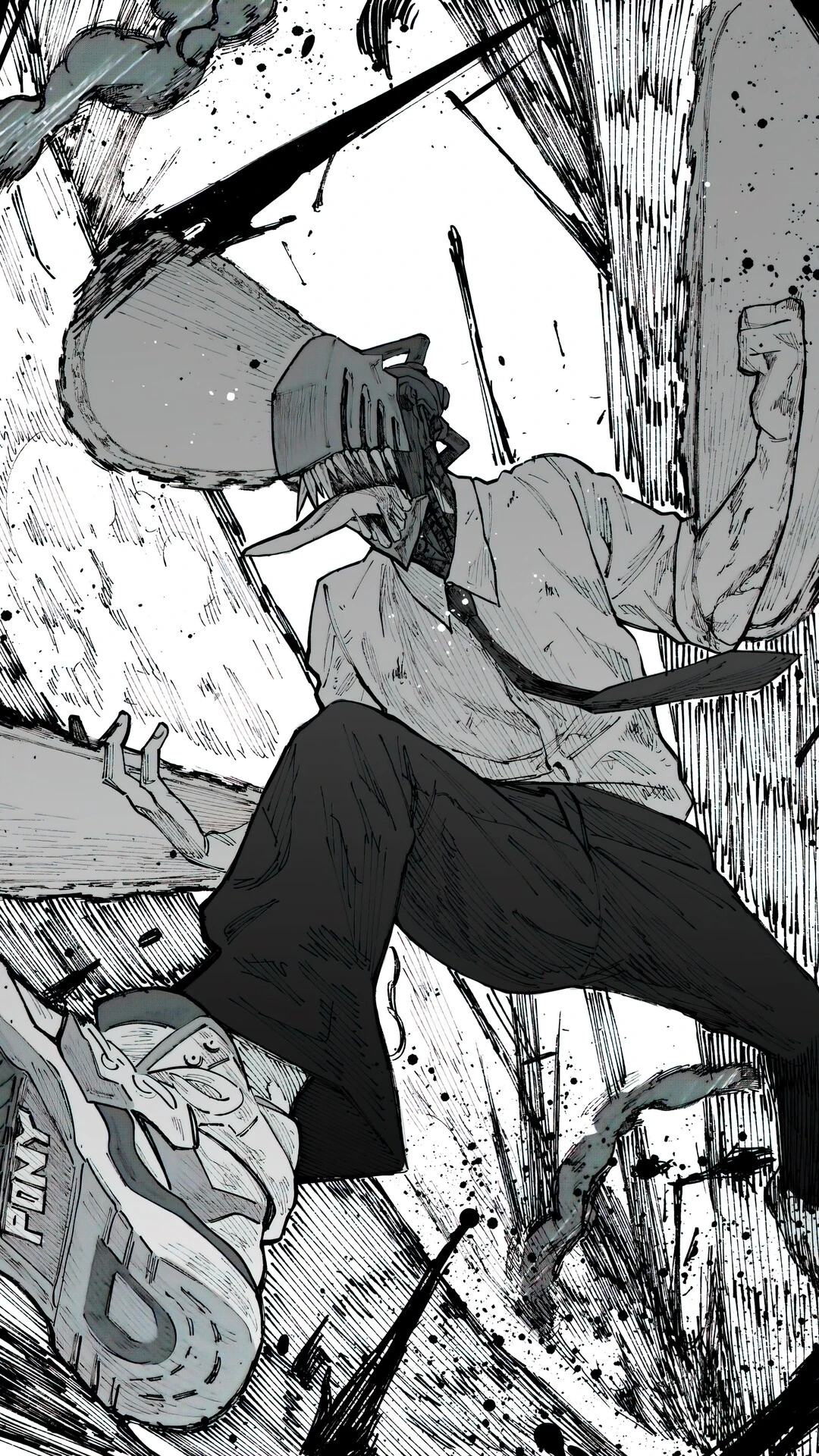 Chainsaw Devil Unleashed Denji (Hybrid Form) | Dokfan Battle Wiki | Fandom