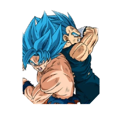 Azure God's Supreme Evil-Cleansing Fusion Super Saiyan God SS Goku ...