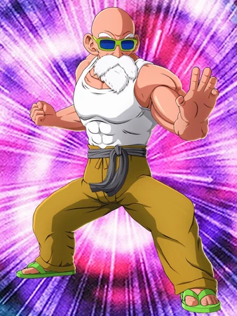 Breaking Through the Boundaries of Mortal Limits Master Roshi | Dokfan ...