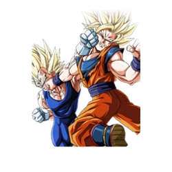 Eternal Rivalry Between Earth's Mightiest Fighters Super Saiyan 2 Goku ...
