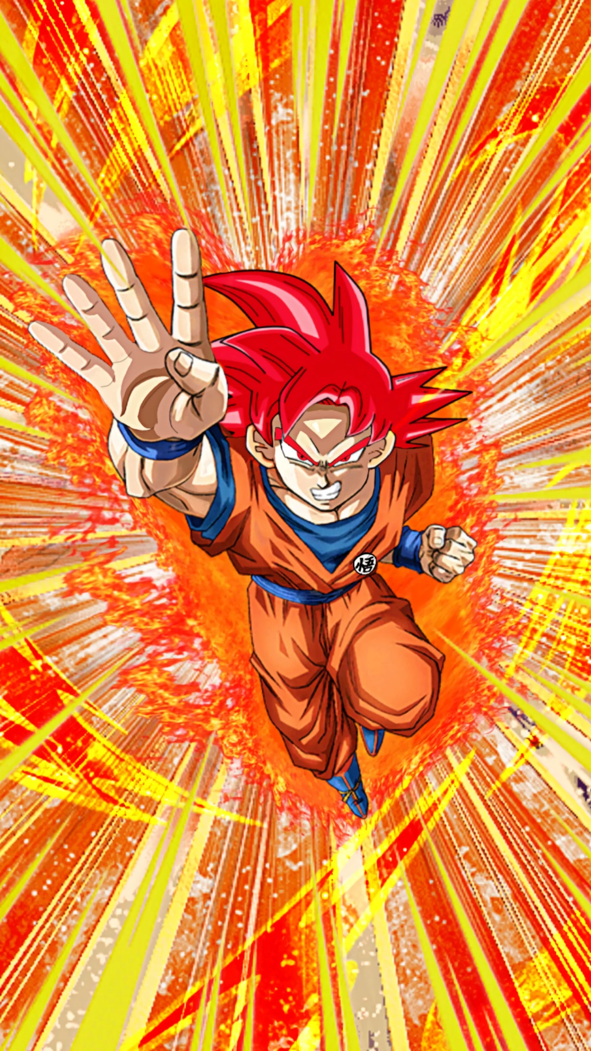 To a Godly World Super Saiyan God Goku | Dokfan Battle Wiki | Fandom