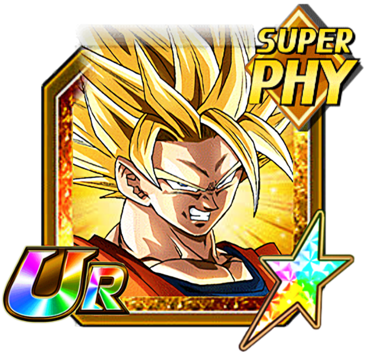 Surpassed Power Level Super Saiyan 2 Goku Dokfan Battle Wiki Fandom