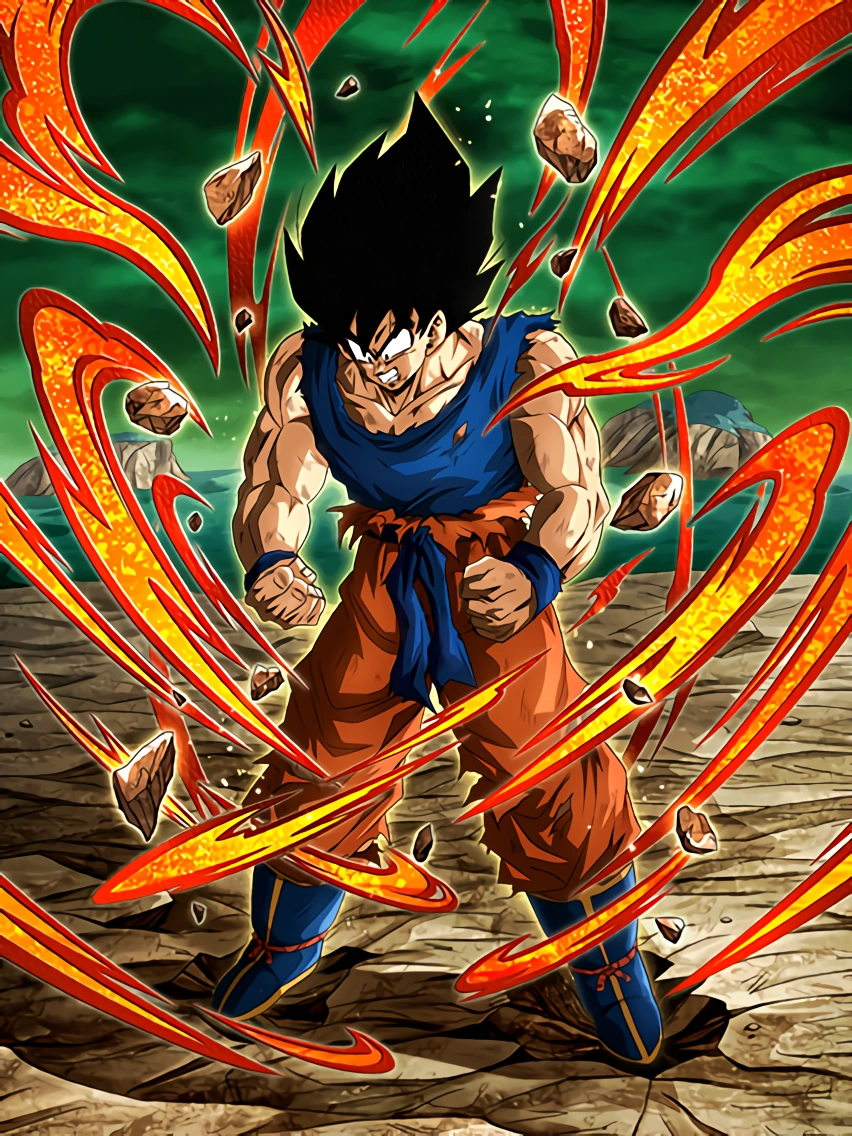 Pinnacle of Fury Goku (EZA) | Dokfan Battle Wiki | Fandom