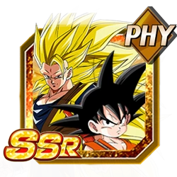 Unbelievable Team up Goku (Youth) & Super Saiyan 3 Goku (Angel ...