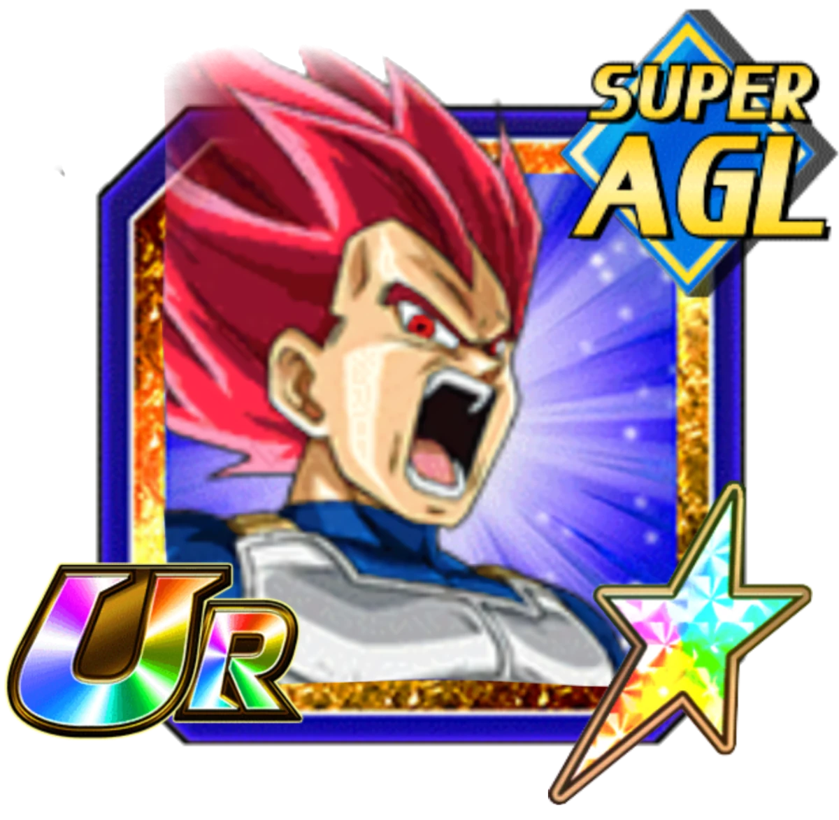 Red Prideful Saiyan Super Saiyan God Vegeta | Dokfan Battle Wiki | Fandom