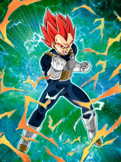 A New Form Arises Super Saiyan God Vegeta | Dokfan Battle Wiki | Fandom