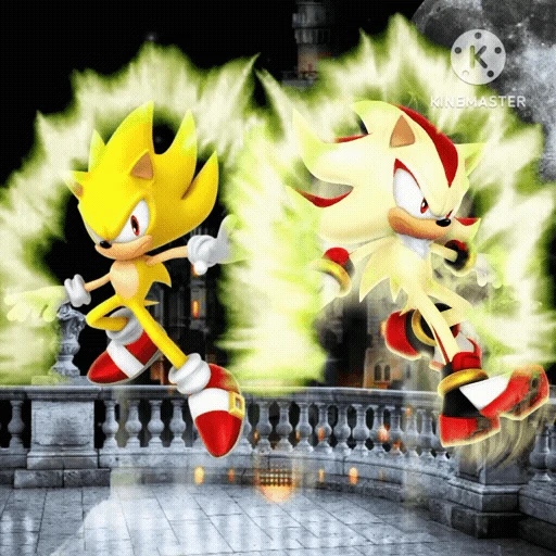 The Battle on Reala's Castle Super Sonic & Super Shadow | Dokfan Battle ...