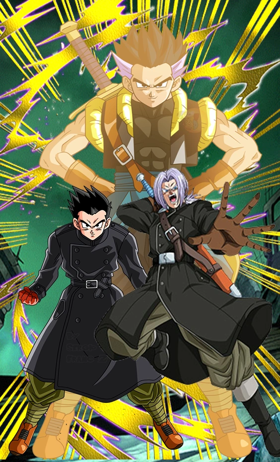 The Saiyan Patroller Duo Trunks (Xeno) & Goten (Xeno) | Dokfan Battle ...