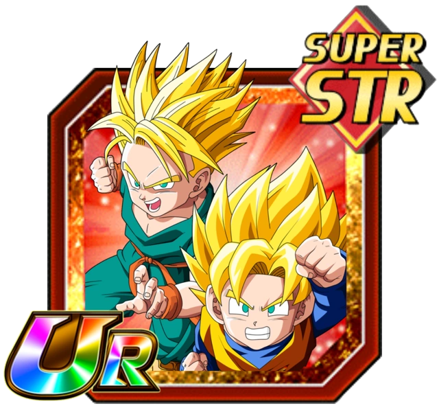Strong Cooperation Super Saiyan Goten and Trunks | Dokfan Battle Wiki ...