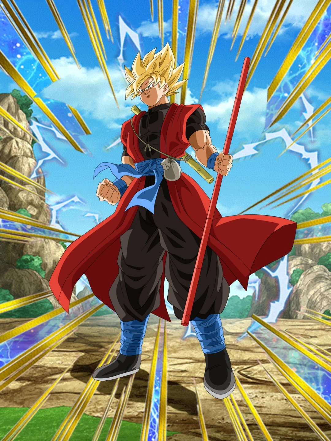 Protector of History - Super Saiyan Goku (Xeno) | Dokfan Battle Wiki | Fandom