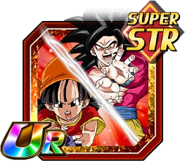 Hero & Heroine's Power to Defeat Evil Pan (GT) & Super Saiyan 4 Goku ...