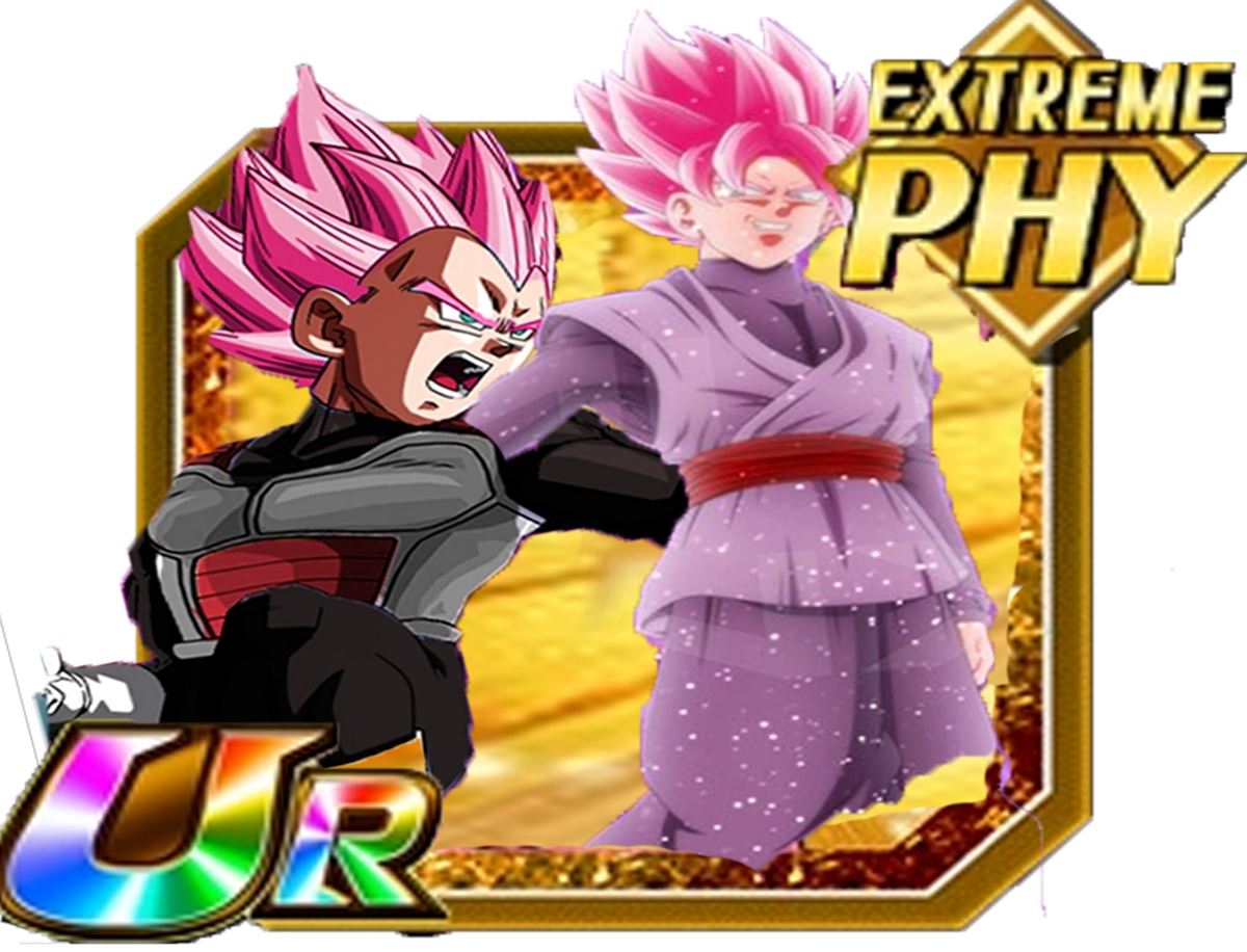 Pride And Power Goku And Vegeta Black Super Saiyan Rosé Dokfan Battle