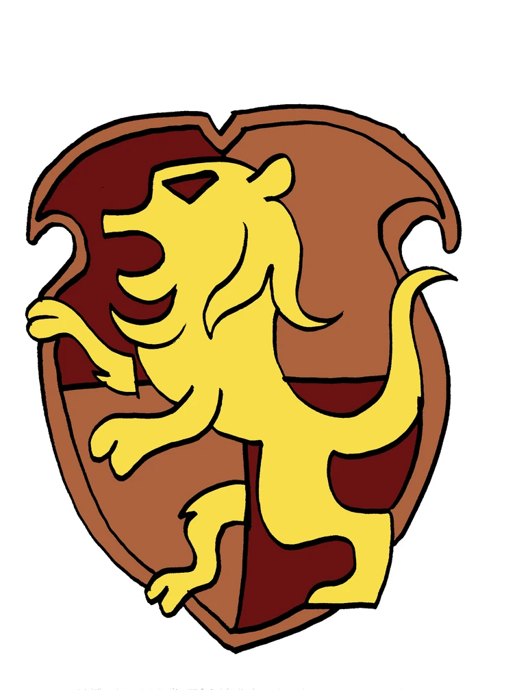 My drawing of the Gryffindor house symbol | Fandom