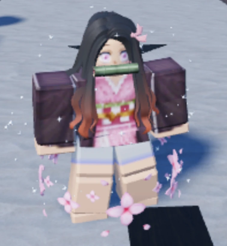 Nezuko in Roblox catalog game | Fandom