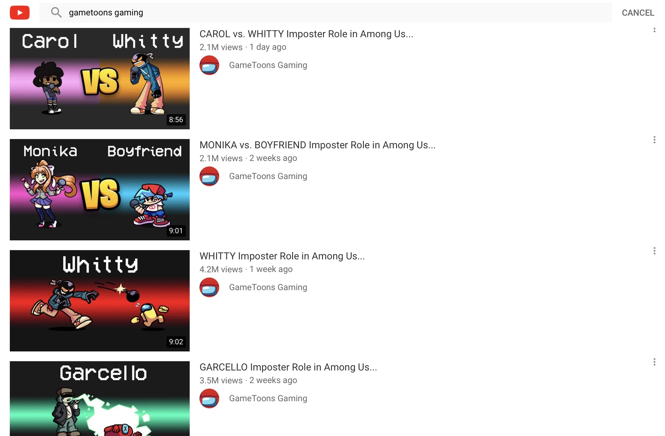 Now gametoons gaming has been taken over by FnF too | Fandom