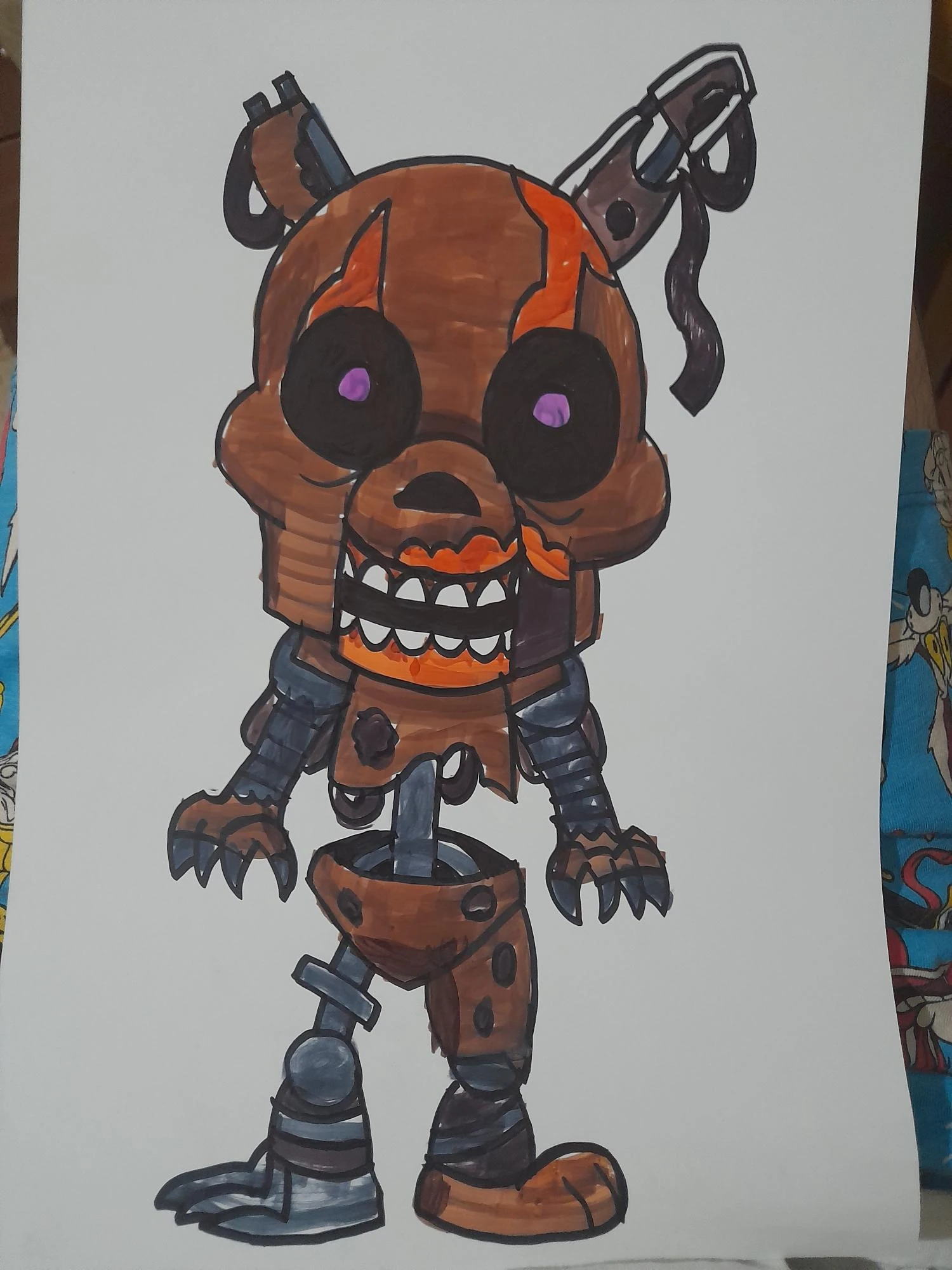 My drawing of Burntrap | Fandom