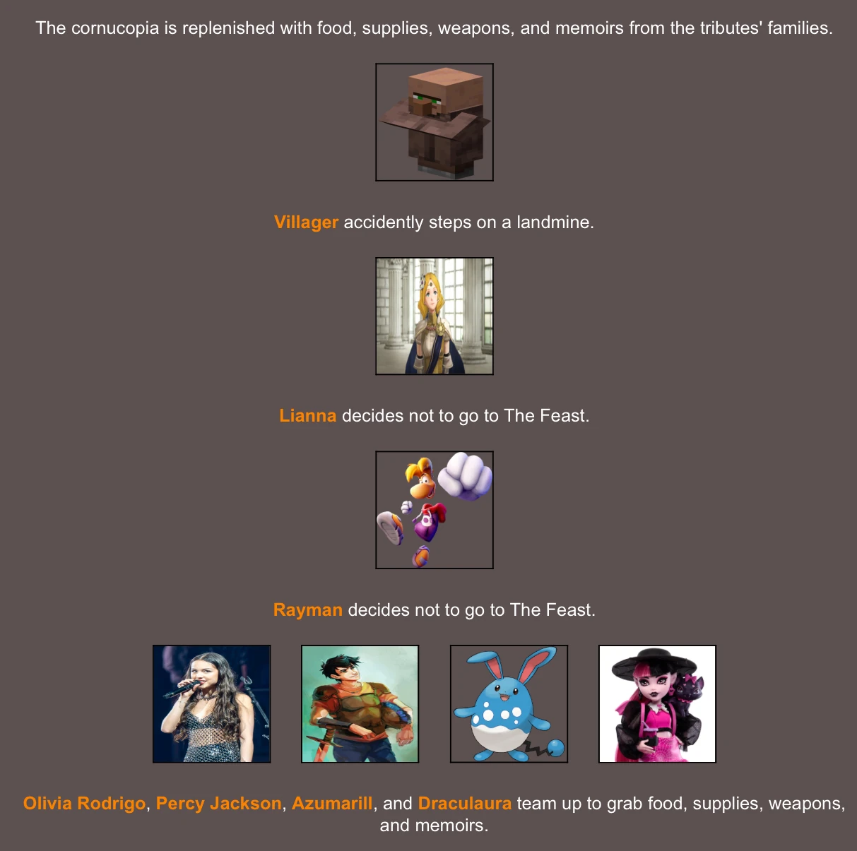 JDWiki Hunger Games: The Feast | Fandom