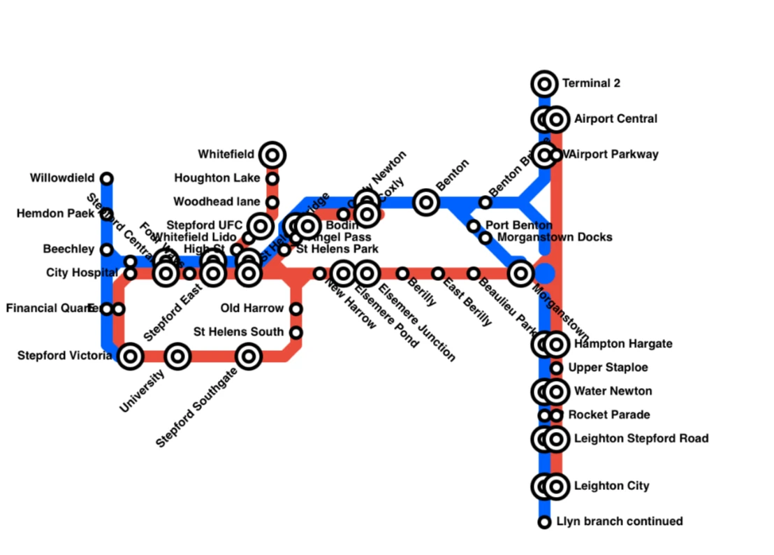 What I thought the scr metro map would look like | Fandom