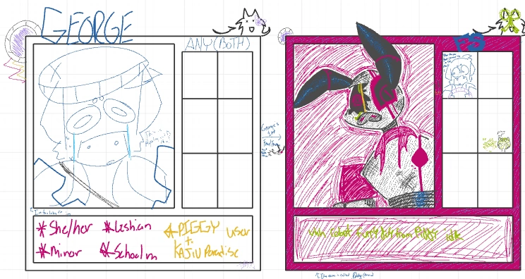 Piggy Art Collab (Whiteboard Fox) | Fandom