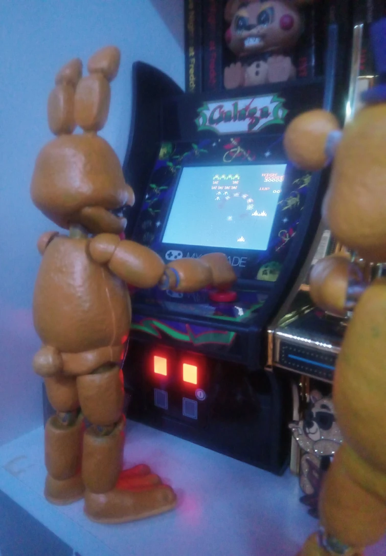 Spring Bonnie And Fredbear at The Arcade | Fandom