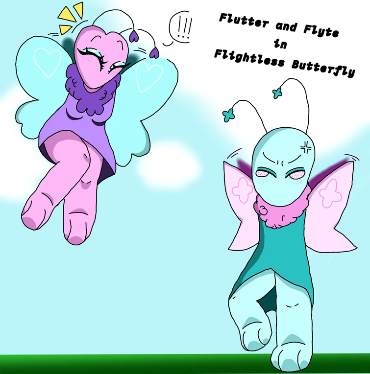 Flutter and Flyte In: Flightless Butterfly! (Fanon Poster I made!!) | Fandom