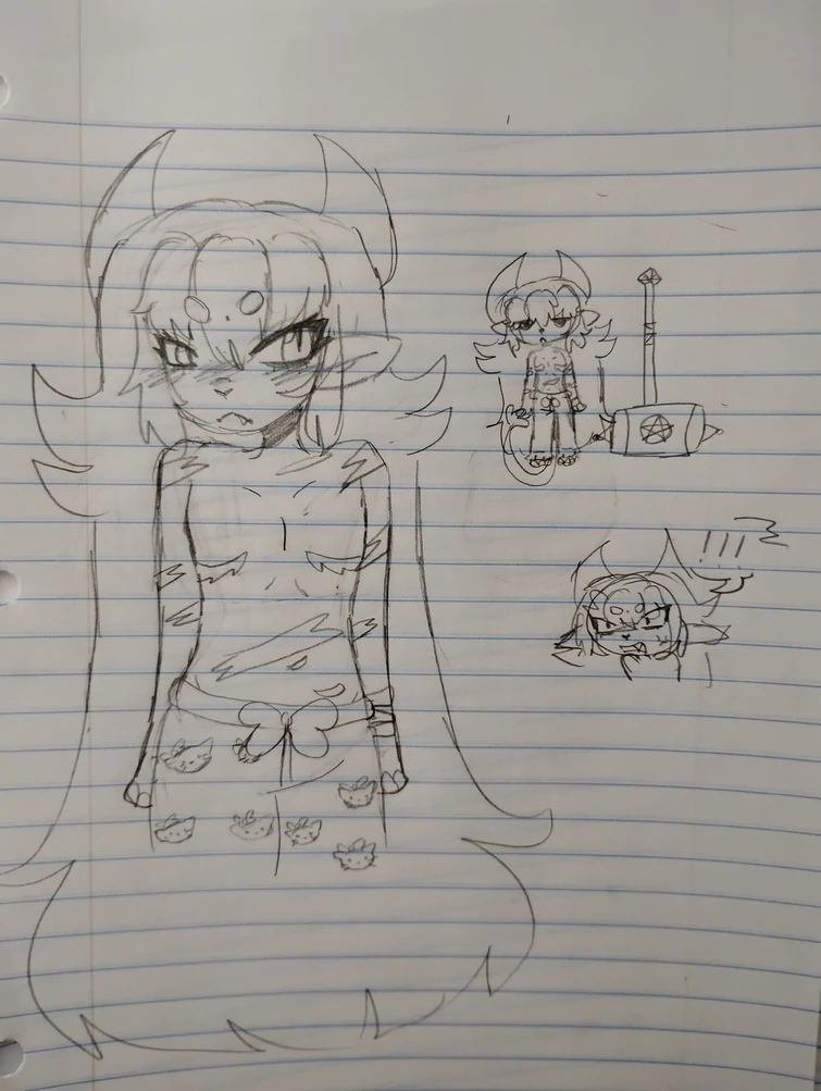 I redesigned my persona for the one millionth time (tw top surgery scars and scars in general ...