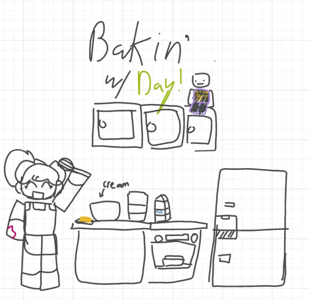 Bakin' w/ Day! Ft. Combat dummy plushie. | Fandom