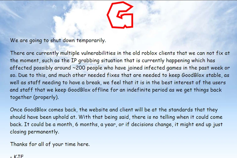 Discuss Everything About GOODBLOX Wiki | Fandom