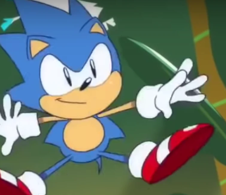 sonic mania adventure freezing moments (some of these might be from the ...