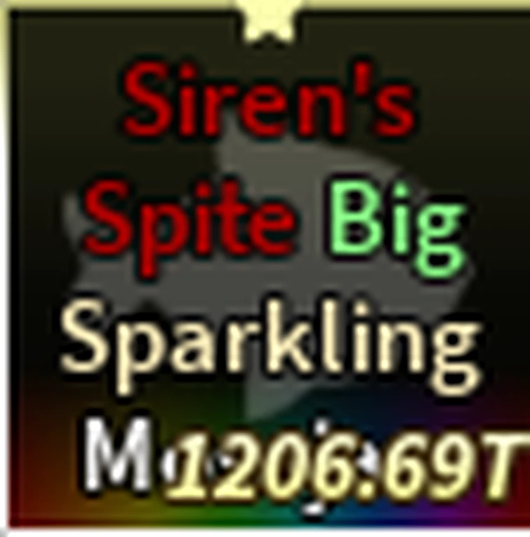Sparkling, Big, Sirens' Spite Mossjaw | Fandom