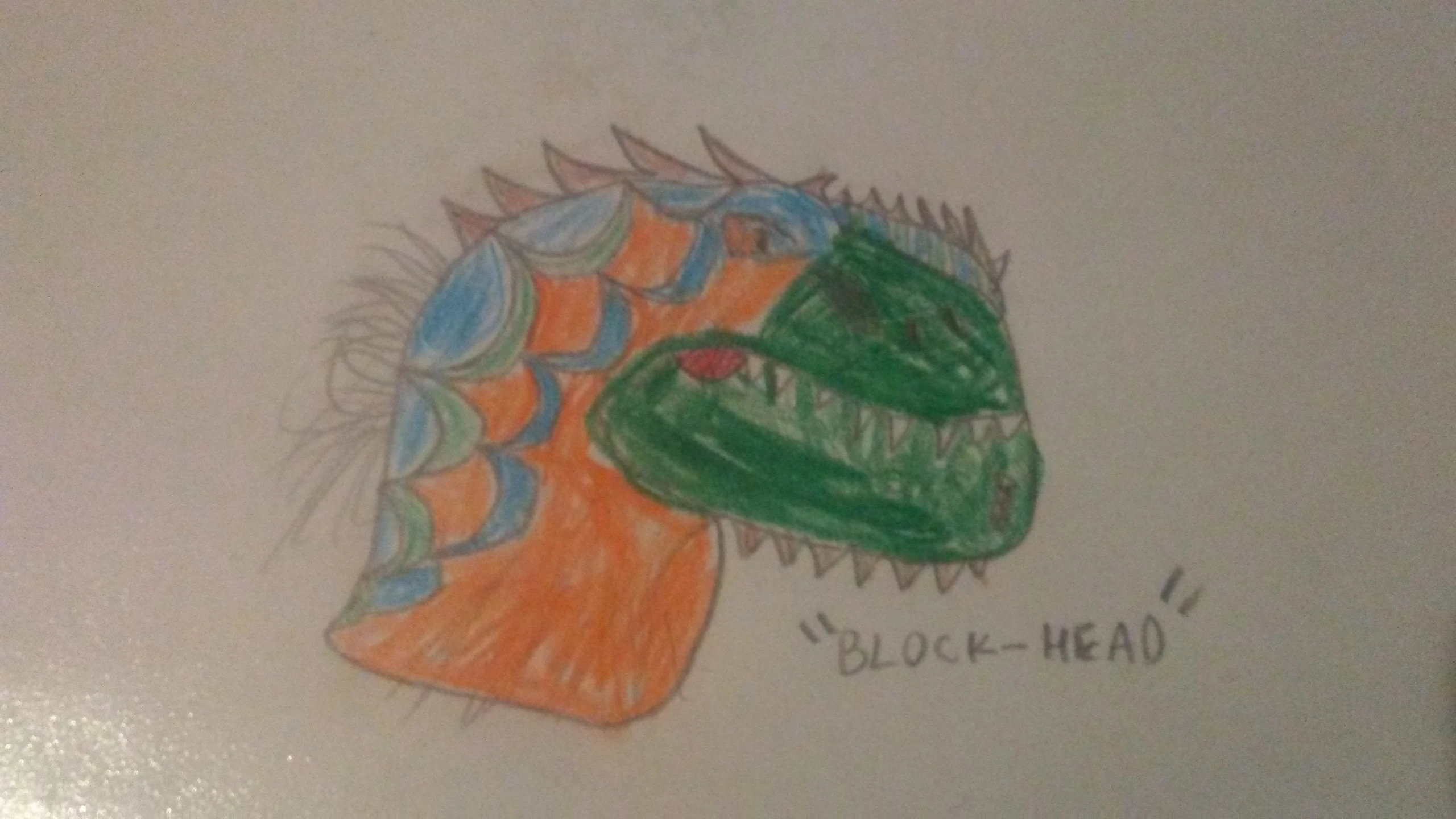 "Block head" the Giga | Fandom