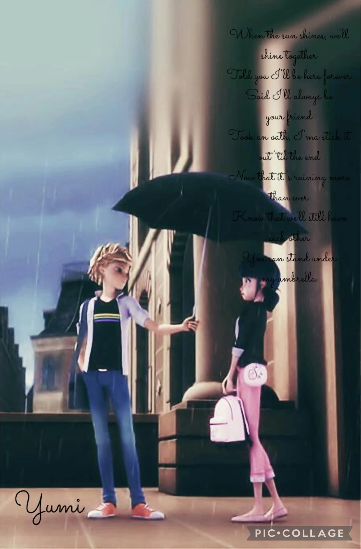 Adrienette Umbrella Edit | Fandom