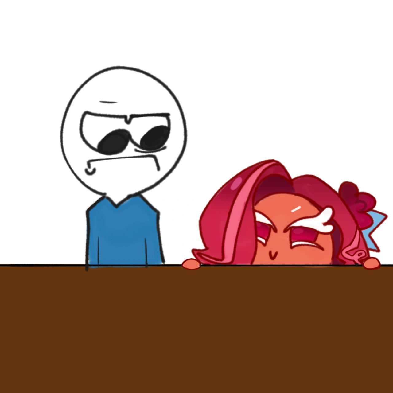 I made a drawing summarizing my relationship with raspberry | Fandom