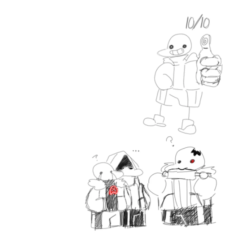 what should i add to my goofy sans doodles | Fandom