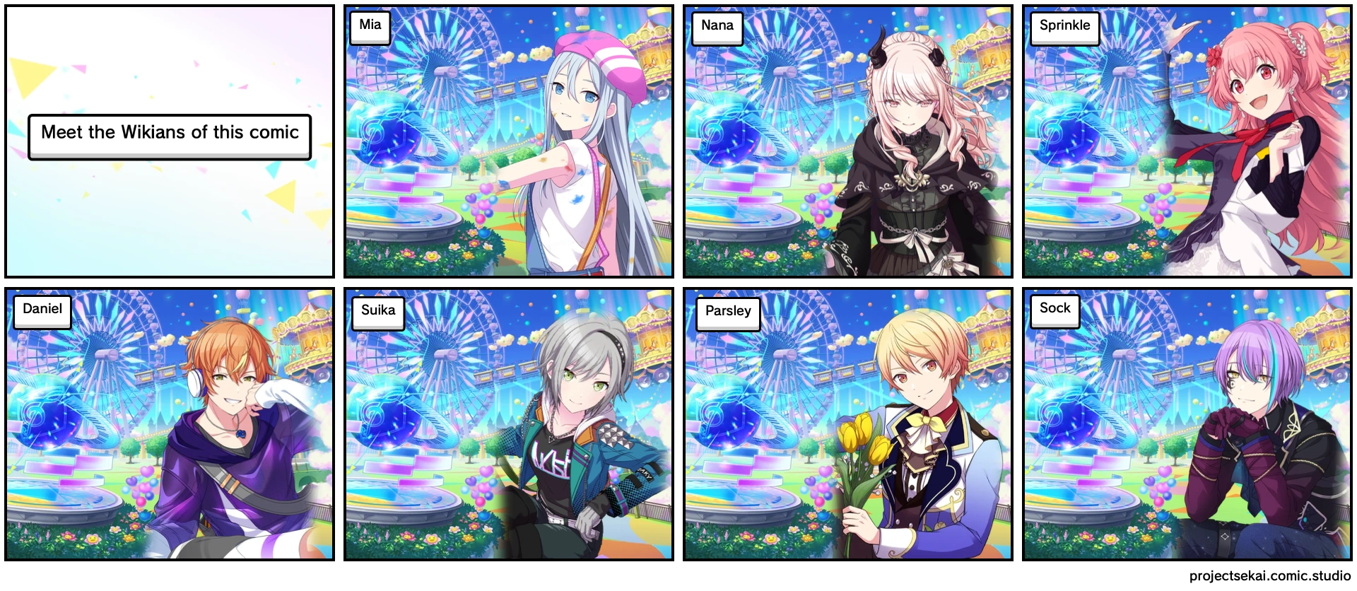 Guys please give me ideas for what to do with Daniel, Suika, Parsley and Sock | Fandom