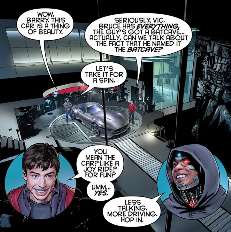 Mercedes-Benz Presents: Justice League #1, for anyone who hasn't seen ...