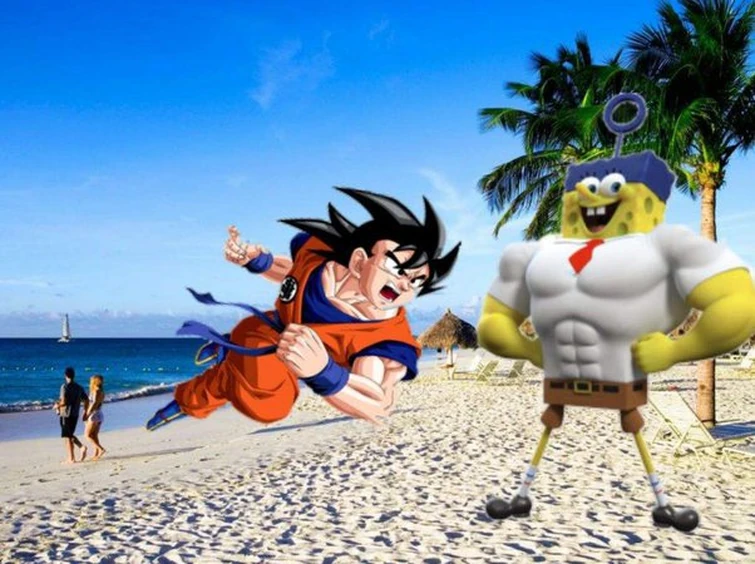 goku vs spongebob | Fandom