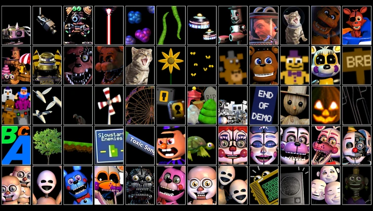 The Ultra Custom Night roster in my style (Feel free to make the ...