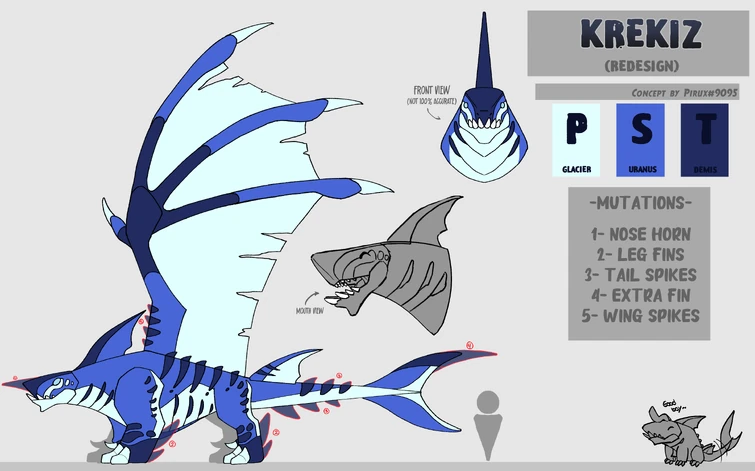 🦈 Krekiz Fan Redesign 🦈 | Fandom